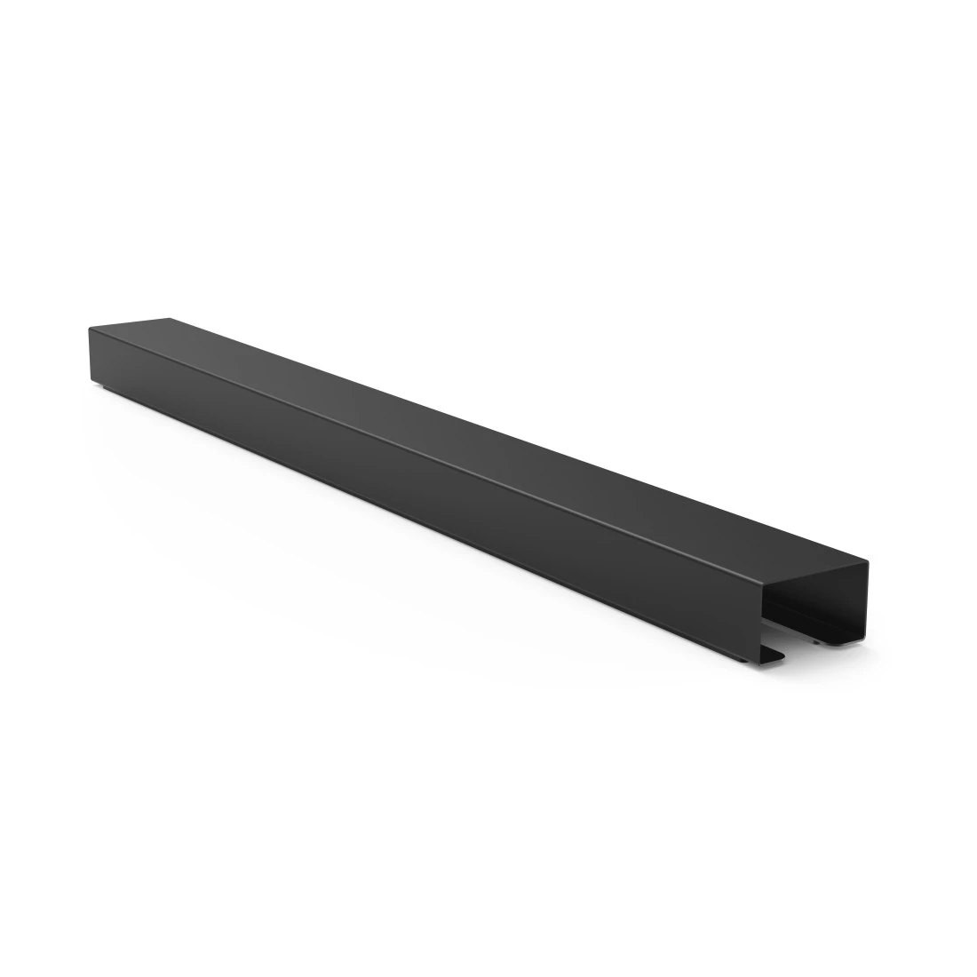 Kabelgoot van metaal om te lijmen, magnetisch, 55 cm, zwart | Hama