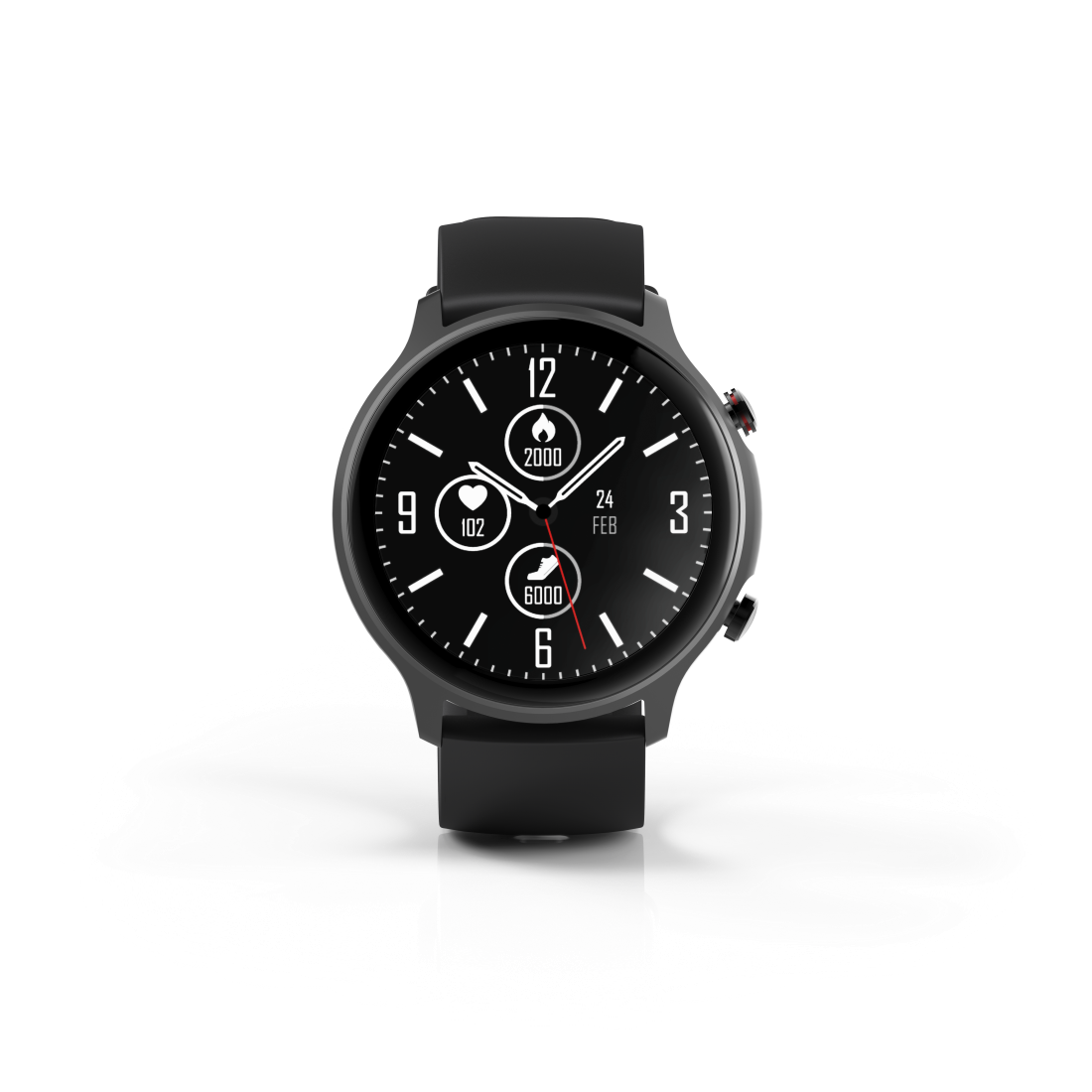 Smartwatch "Fit Watch 6910", GPS, waterdicht, hartslag, zuurstofgeh ...